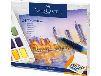 FABER CASTELL Vodene boje/ slikarske set 1/24 169724