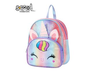 S-COOL Ranac za vrtić predškolsko Unicorn &amp; Rainbow