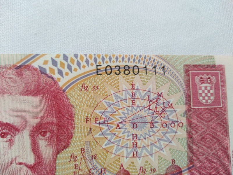 Hrvatska 50.000 dinara,1993 god.UNC,P-26