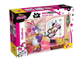 LISCIANI Puzzle Maxi Minnie 2u1 složi I oboji - 24 dela