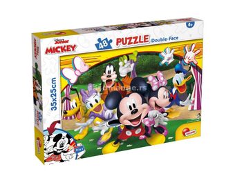 LISCIANI Puzzle Mickey 2u1 složi I oboji - 48 delova