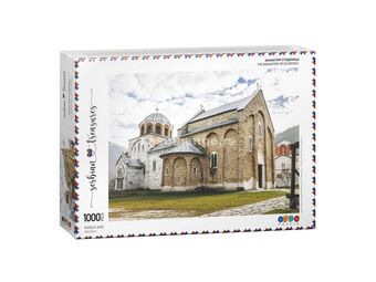 SERBIAN ART Puzzle Studenica - 1000 delova