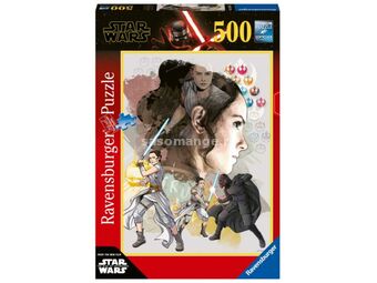 Ravensburger puzzle (slagalice) - Star Wars: The Rise od Skywalker 500 delova