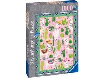 Ravensburger puzzle (slagalice) - Slatke alpake 1000 delova