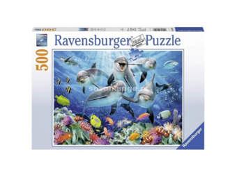 Ravensburger puzzle (slagalice) - Delfini