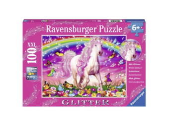 Ravensburger puzzle (slagalice) - Konj sa šljokicama