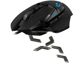 LOGITECH Gaming miš G502 HERO/ crni