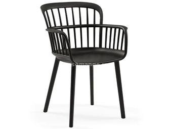 Baštenska stolica EVA-BLACK