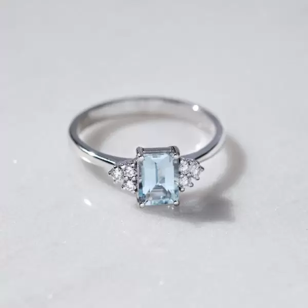 Akvamarin verenički prsten, 4017