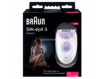 Epilator Braun 3170 Purple 20 pinceta/masažer