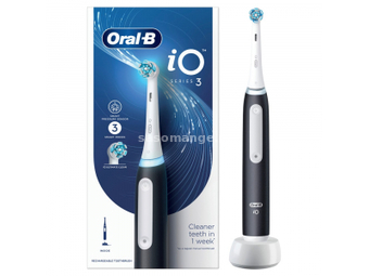 Oral-B PW IO3 Black električna četkica za zube