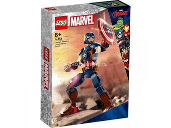 LEGO 76258 Kapetan Amerika figura za gradnju