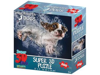 SUPER 3D PUZZLE - Pas Iggy 100 delova