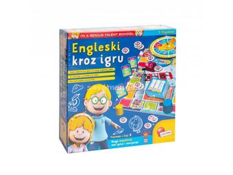 LISCIANI Edukativna igra Mali Genije SR Engleski Kroz Igru RS48892