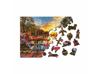 WOODEN CITY Drvene puzzle - Amsterdam M