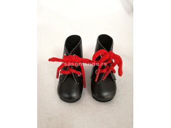 PAOLA REINA Duboke cipele crne za lutke od 32 cm
