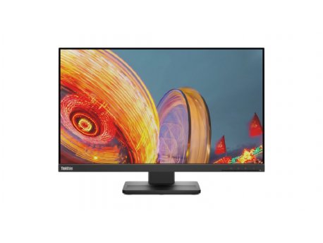 LENOVO LENOVO E24Q-20 (RAVEN BLACK) 2K IPS, HDMI, DP, ZVUČNICI, 3Y (62CFGAT1EU)