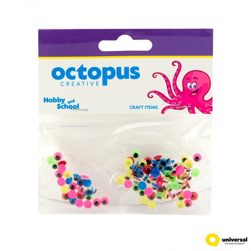 DEKORATIVNE OČI U BOJI 5mm 100kom UNL-0865 OCTOPUS