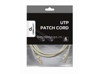 LAN UTP-kabl patch Cablexpert PP6U-5M Cat6 5m