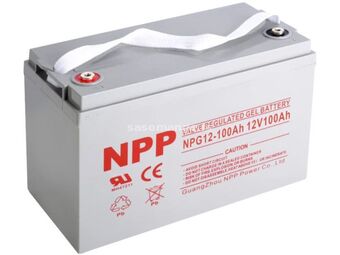 NPP NPG12V-100Ah/ GEL BATTERY/ C20=100AH