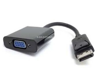 FAST ASIA Adapter-konvertor DisplayPort (M) - VGA (F) crna