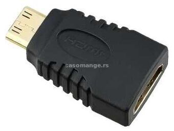 FAST ASIA Adapter Mini HDMI (M) - HDMI (F) crni