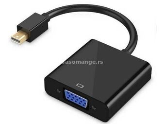 FAST ASIA Adapter - konvertor Mini DisplayPort (M) - VGA (F) crni