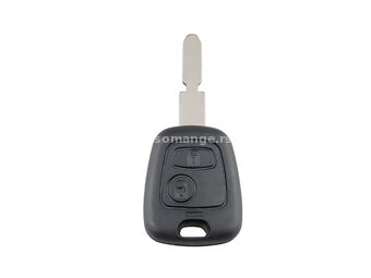 888 CAR ACCESSORIES Kućište oklop ključa 2 dugmeta za Peugeot-Citroen Saxo/Xsara/Picasso/Berlingo
