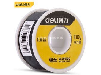 DELI Žica za lemljenje (kalaj) 1.0mm 100g dl395100