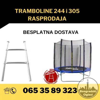 Tramboline 244 i 305 - totalna rasprodaja - BESPLATNA DOSTAVA