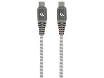 GEMBIRD USB Type-C kabl/ 60 W/ CC-USB2B-CMCM60-1.5M/ 1.5m