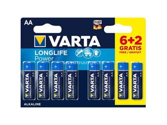 VARTA Baterije 1.5V LR6 MN1500/ LONGLIFE/ Alkalne/ 8kom (cena po komadu)