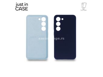 JUST IN CASE 2u1 Extra case MIX za SAMSUNG S23/ teget/baby plava