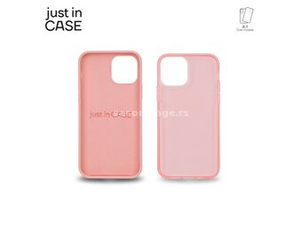 JUST IN CASE 2u1 Extra case MIX paket pink za iPhone 12