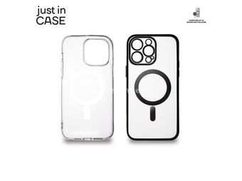 JUST IN CASE 2u1 Extra case MAG MIX paket crni za iPhone 14 Pro Max