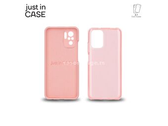 JUST IN CASE 2u1 Extra case MIX paket pink za Redmi Note 10s