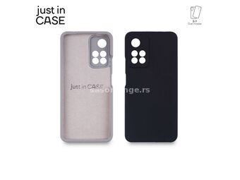 JUST IN CASE 2u1 Extra case MIX PLUS paket crni za Redmi Note 11 Pro + 5G