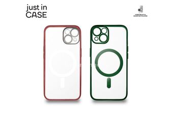 JUST IN CASE 2u1 Extra case MAG MIX paket zeleno-crveni za iPhone 14