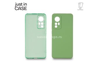 JUST IN CASE 2u1 Extra case MIX paket zeleni za Xiaomi 12