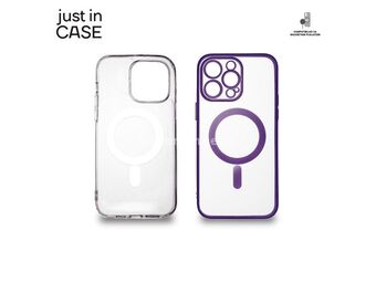 JUST IN CASE 2u1 Extra case MAG MIX paket ljubičasti za iPhone 14 Pro Max