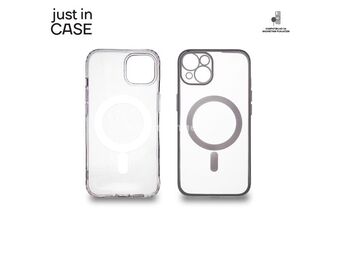 JUST IN CASE 2u1 Extra case MAG MIX paket srebrni za iPhone 13