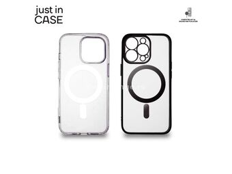 JUST IN CASE 2u1 Extra case MAG MIX paket crni za iPhone 13 Pro