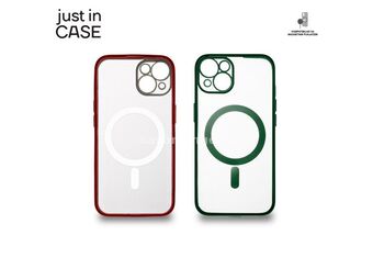 JUST IN CASE 2u1 Extra case MAG MIX paket zeleno-crveni za iPhone 13