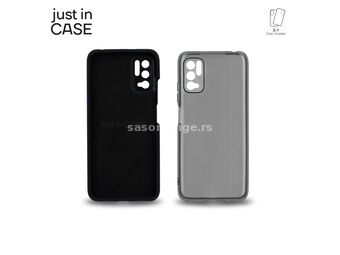 JUST IN CASE 2u1 Extra case MIX paket crni za Redmi Note 10 5G