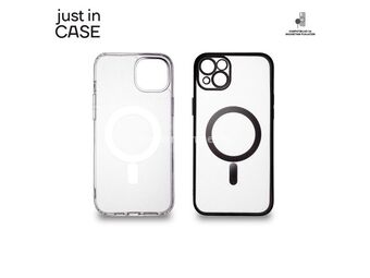 JUST IN CASE 2u1 Extra case MAG MIX paket crni za iPhone 14 Plus