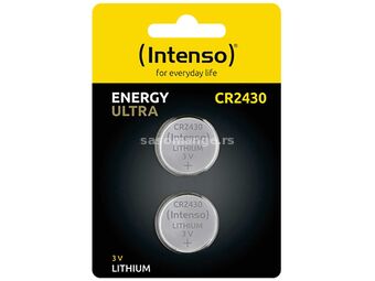 INTENSO Baterija litijumska/ CR2430/2/ 3 V/ dugmasta/ blister 2 kom