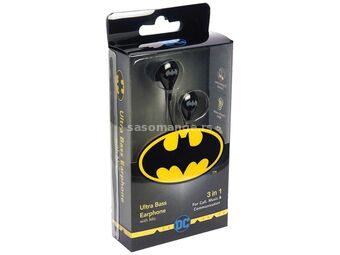 DC Slušalice sa mikrofonom/ Batman/ 3.5 mm