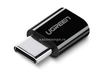 UGREEN USB Adapter Micro USB na Type C/ US157/ crna