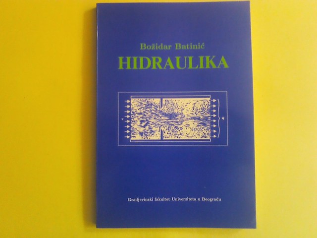 Božidar Batinić - Hidraulika