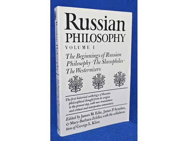 Russian Philosophy V1: Beginnings Of Russian Philosophy